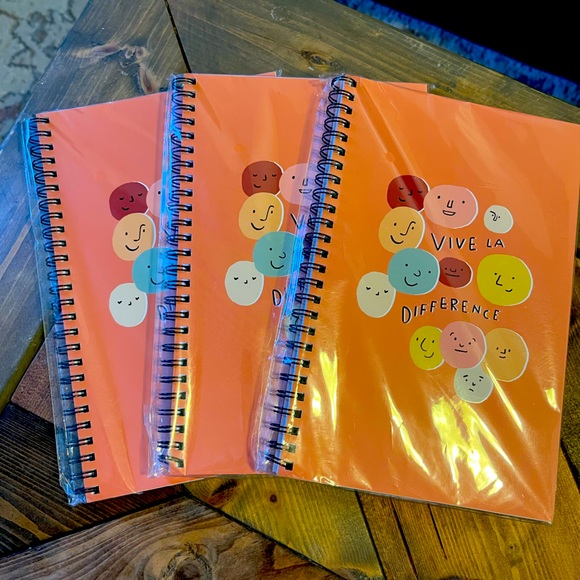 Fringe Studio | Office | Vive La Difference Spiral Notebook Nwt Super ...
